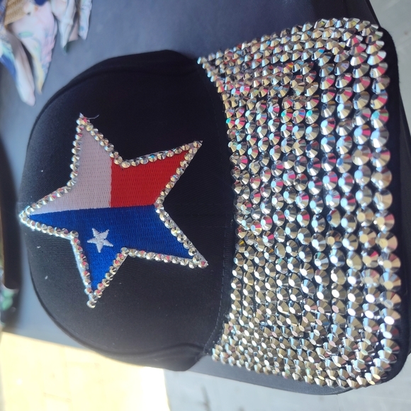 Source Unknown | Accessories | Rhinestone Texas Star Cap | Poshmark